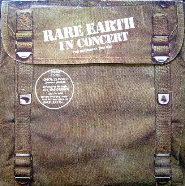 Rare Earth – Rare Earth In Concert (Used LP) | Vinyl Vault Records